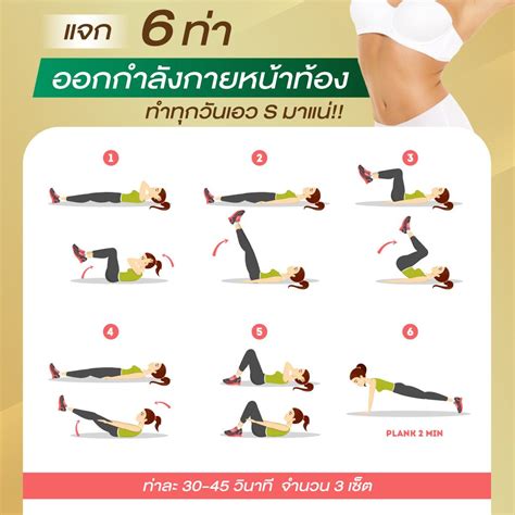 แจก 6 ท่าออกกำลังกาย พฤษภาเอว S ป้ายยา ของมันต้องมี