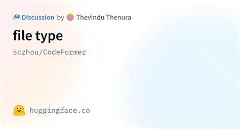 Sczhou Codeformer File Type