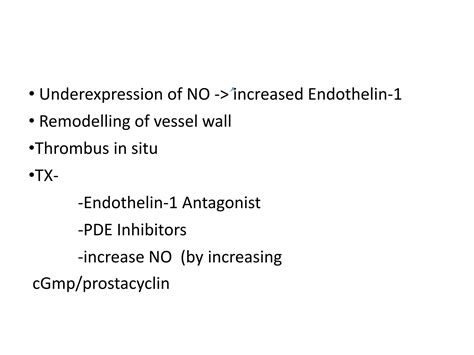 Pah Ppt Causes Of Pah Classification And Management Ppt