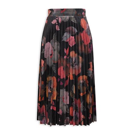 Floral Pleated Skirt Truworths