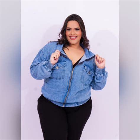 Jaqueta Jeans Plus Size Shopee Brasil