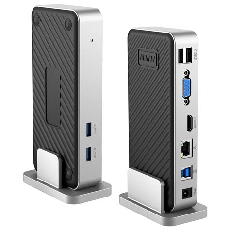 Amazon Com BENFEI USB 3 0 Universal Docking Station Dual Monitor HDMI VGA Compatible With Mac
