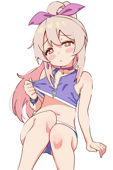 Shiina Excel Oyama Mahiro Onii Chan Wa Oshimai Commentary 1girl Ahoge Bangle Bare