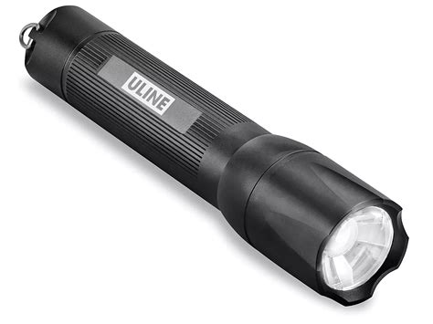Uline Rechargeable Flashlight Black H 7733bl Uline