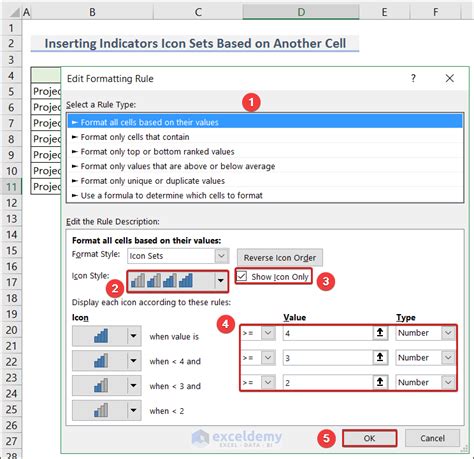How To Use Conditional Formatting Icon Sets Exceldemy