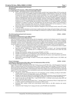 Gill Pat Resume Ciso Docx