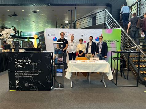 🇫🇷 Quantum Delta Delft And Qutech Are At The Quantum Matter Conference… Quantum Delta Delft