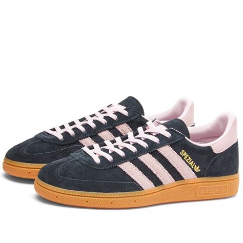 Adidas Handball Spezial Core Black, Clear Pink & Gum | END.