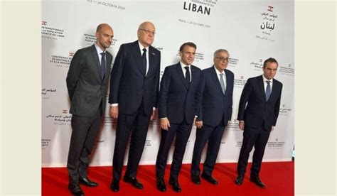 انطلاق اعمال مؤتمر باريس لدعم لبنان