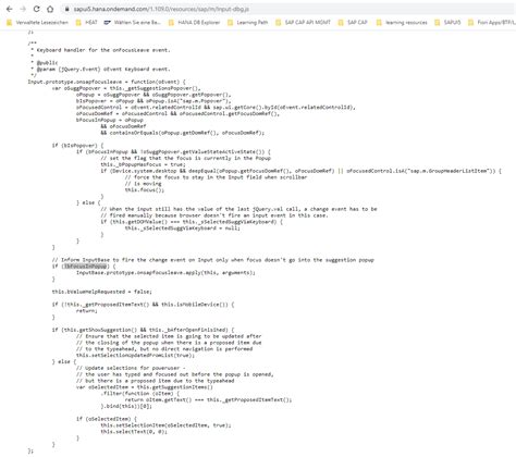 Change Event Not Fired On Focusout Event On Mobile Version Issue SAP Openui
