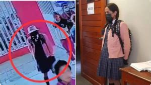 No hice nada malo hombre que se disfrazó de colegiala responde a escándalo ANTENA SAN LUIS