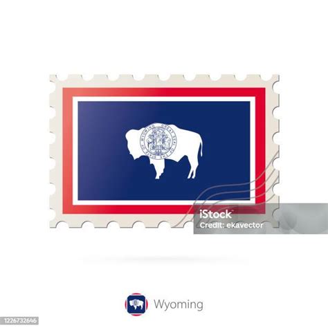 와이오밍 주 국기의 이미지와 우표 0명에 대한 스톡 벡터 아트 및 기타 이미지 0명 공란 관광 Istock
