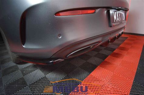 Maxton Design Mercedes Benz C Klasse W205 AMG Line Coupe Diffuser