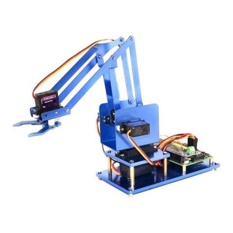 4 Dof Metal Robot Arm Kit For Raspberry Pi Bluetooth Wifi Version 110090202