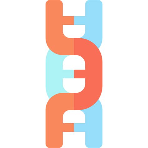 Dna Structure Basic Rounded Flat Icon