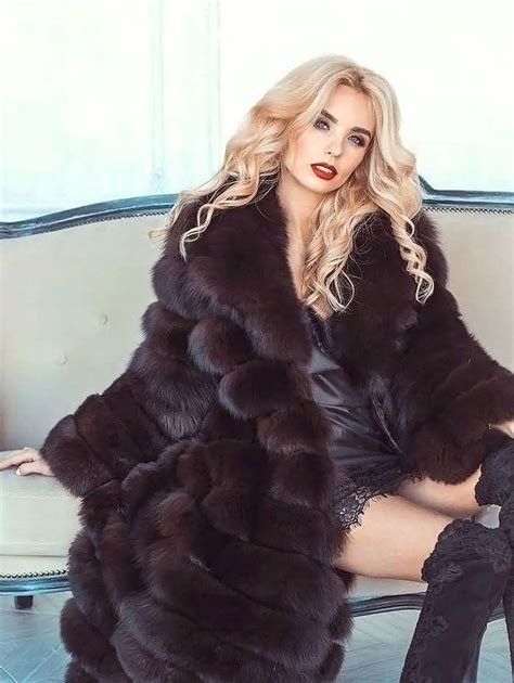 Great Ambitions Sable Fur Coat Fox Fur Coat Fur Coats Rich Girls