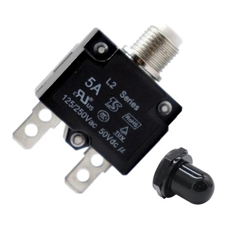 125 250v Ac 50vdc 5a Switch Push Reset Button Circ Grandado