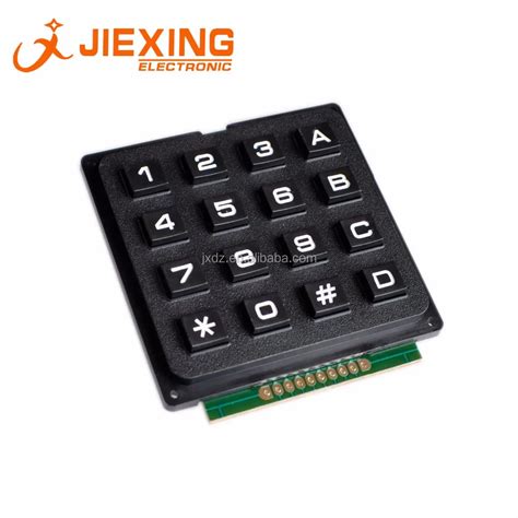 4x4 Matrice Clavier Clavier Module Utilisation Clé Pic Avr Timbre Sml 4