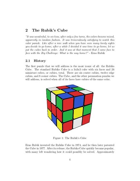 permutation puzzles and group theory