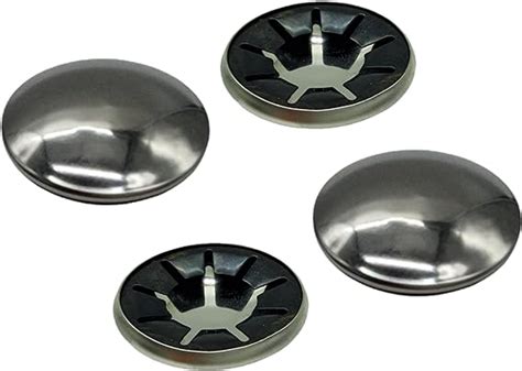 HMH Shop Lot de 4 capuchons d essieu en acier à ressort pour essieu de