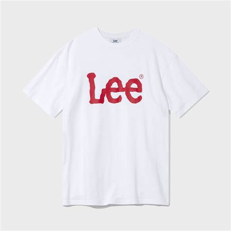 Lee 리 빅 트위치 로고 티셔츠 Red 에이블리