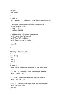 Interview Questions For C Language PDF