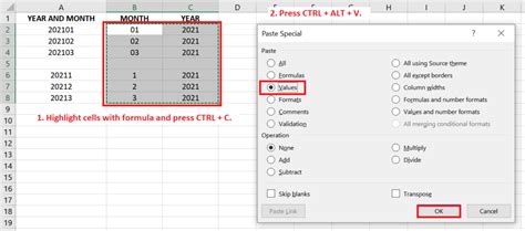 how to convert month and year to date in excel