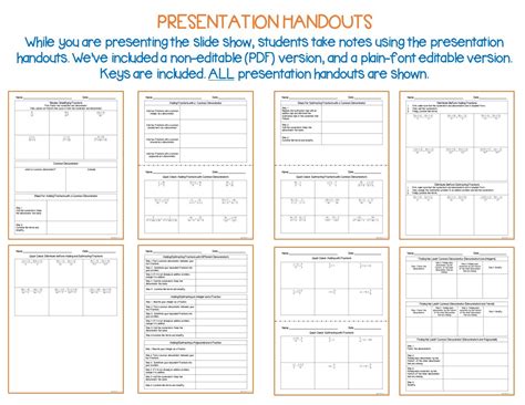 Adding And Subtracting Rational Expressions Algebra Guided Note