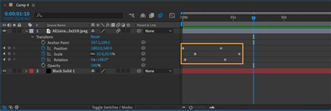 How to add a keyframe in After Effects | AEJuice.com