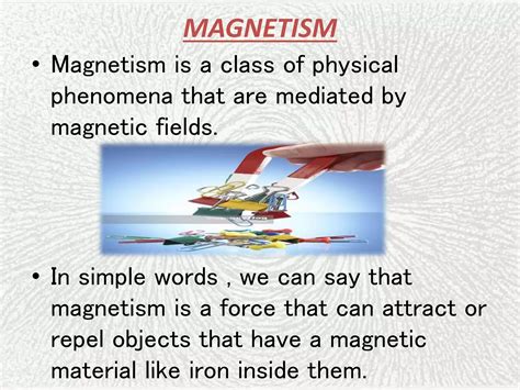 Magnetism Class 8 Pptx