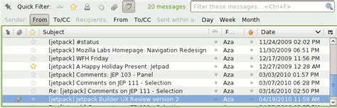 Thunderbird Quick Filter Bar Extensions Theyre A Thing Visophyte