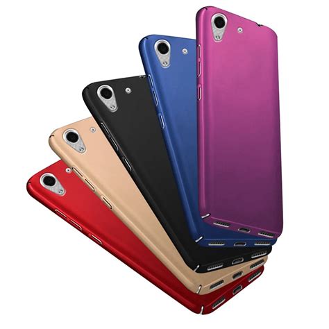 Luxury Hard Plastic Case For Huawei Y Ii Y Full Protection Pure Color Frosted Cases