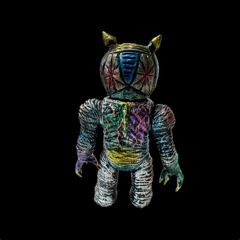 Abbidron No3 Skull Head Butt By Kazu Akamatsu Monster Patrol Toys