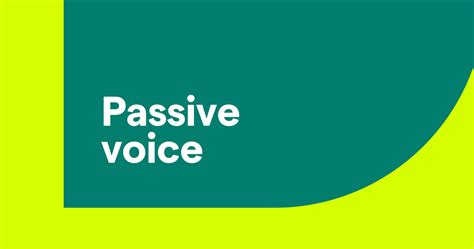 Passive Voice