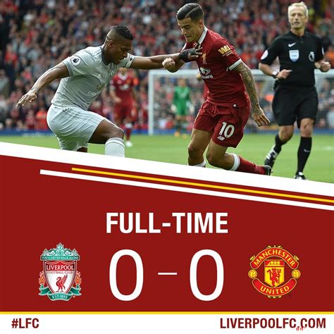 Liverpool 0 0 Manchester United Full Highlights Premier League 2017