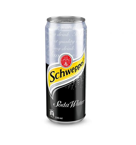 Schweppes Soda Water 330ml from SuperMart.ae