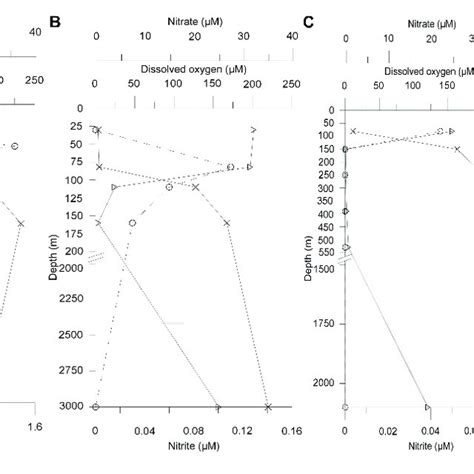 Vertical Distribution Of Concentrations Of Dissolved Oxygen Do