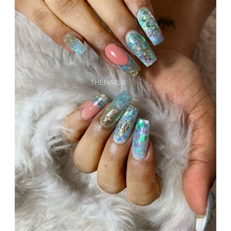 Updated 50 Eye Catching Aqua Nails