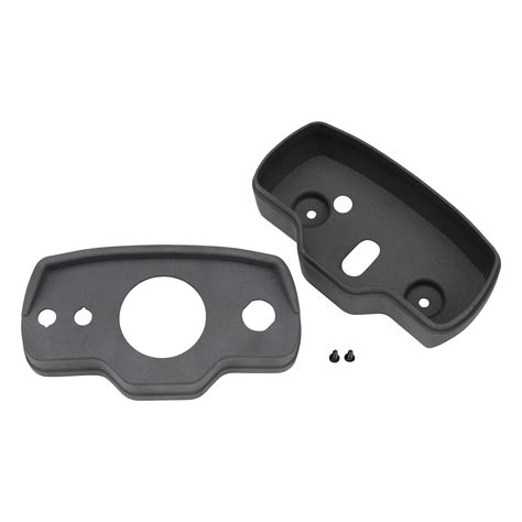 Tachogehäuse Cockpit 48mm komplett schwarz inkl Schrauben für Hercules