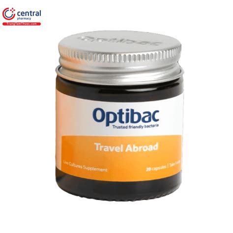 Thuốc Optibac Travel Abroad Ngừa Tiêu Chảy Do đi Du Lịch