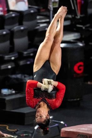 Georgia Gymnast Haley De Jong Competes Editorial Stock Photo Stock Image Shutterstock