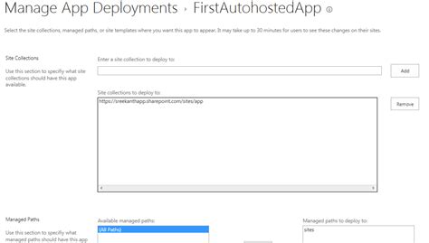 ramanji sharepoint configure apps to be autohosted in sharepoint