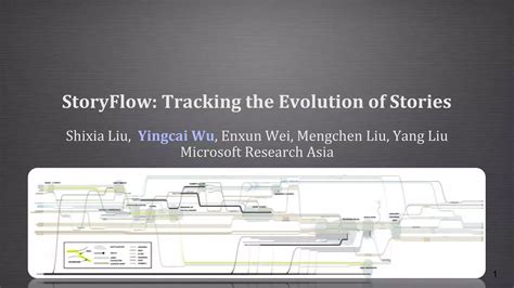 Storyflow Visually Tracking Evolution Of Stories Pptx
