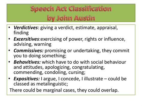 Classification Of Speech Act Rumah Soal