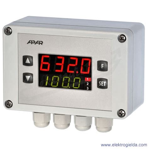 Regulator temperatury AR632 S1 P P WA P 230V AC cyfrowy wyjścia 3