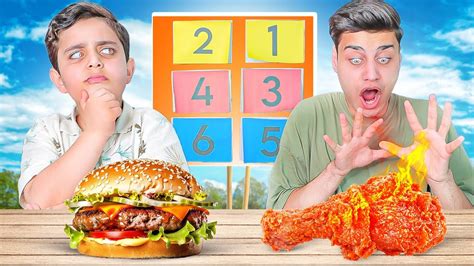 تحدي نعيش يوم كامل في أوراق الحظ 🌶أحر دجاج Youtube
