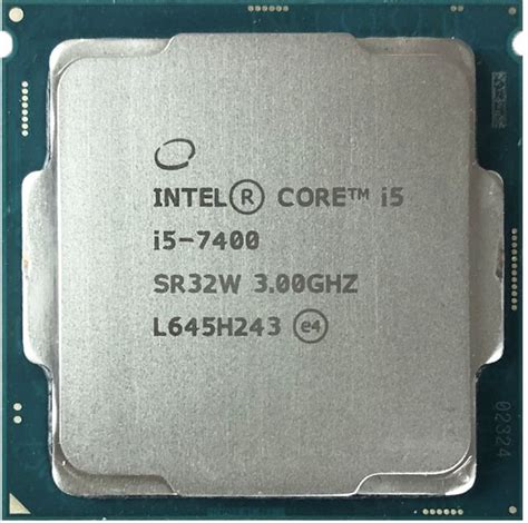 Купити Процесор Intel Core I5 7400 3 0 3 5ghz Lga1151 Sr32w 65w Intel