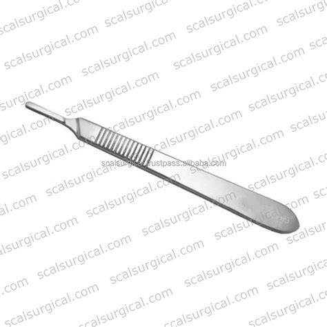 Medical Surgical Scalpel Round Handle B P Handle Oral Surgical Instruments Stainless Steel Round