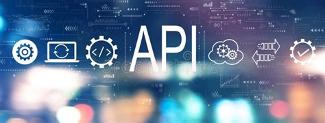 API Application Programming Interface Concept With City Lights At