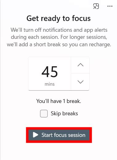 How To Use Focus Sessions In The Windows Clock App